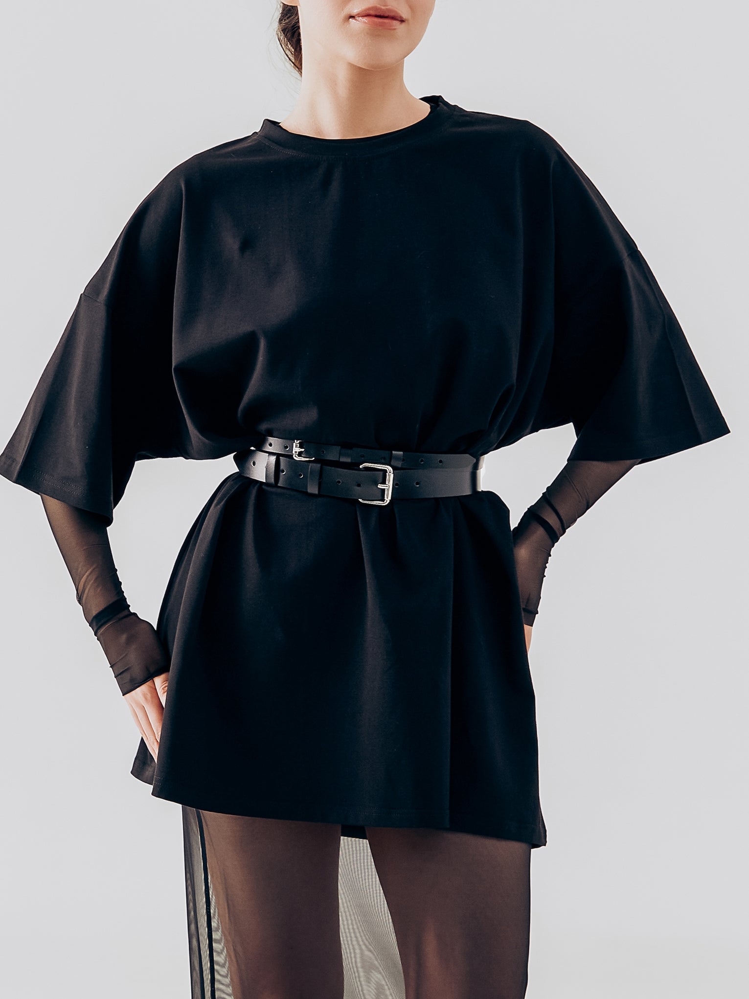 Double Belt - buy online, ladies wide belts in Bleak&Sleek, USA