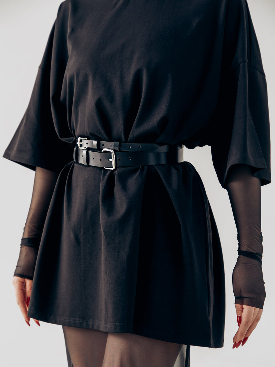 Double Belt - buy online, ladies wide belts in Bleak&Sleek, USA